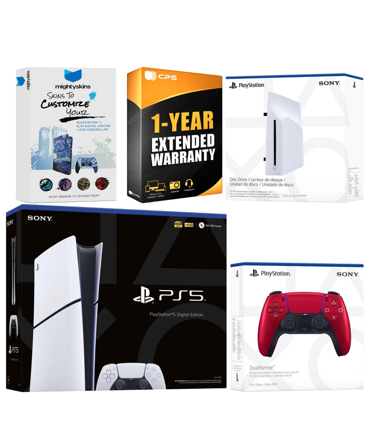 Click here for Sony PlayStation 5 Slim Digital Bundle with Disc D... prices