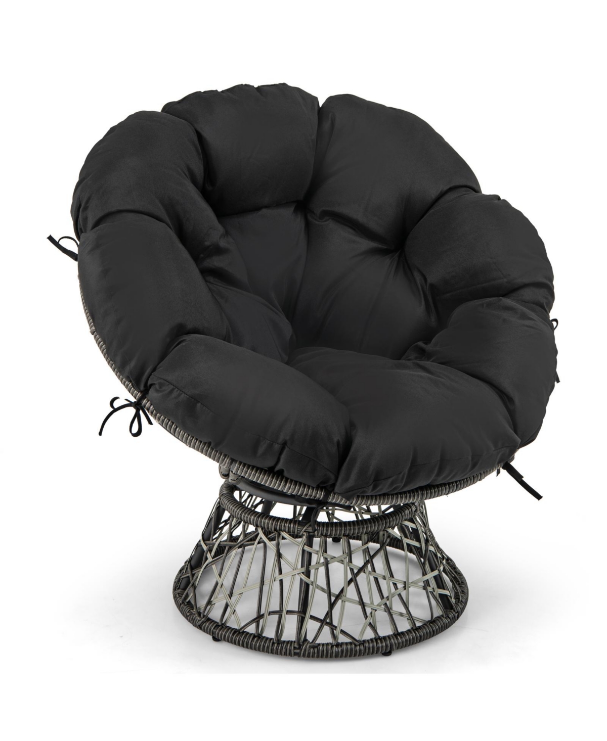 Click here for Pe Wicker Papasan Chair with Thick and Removable C... prices