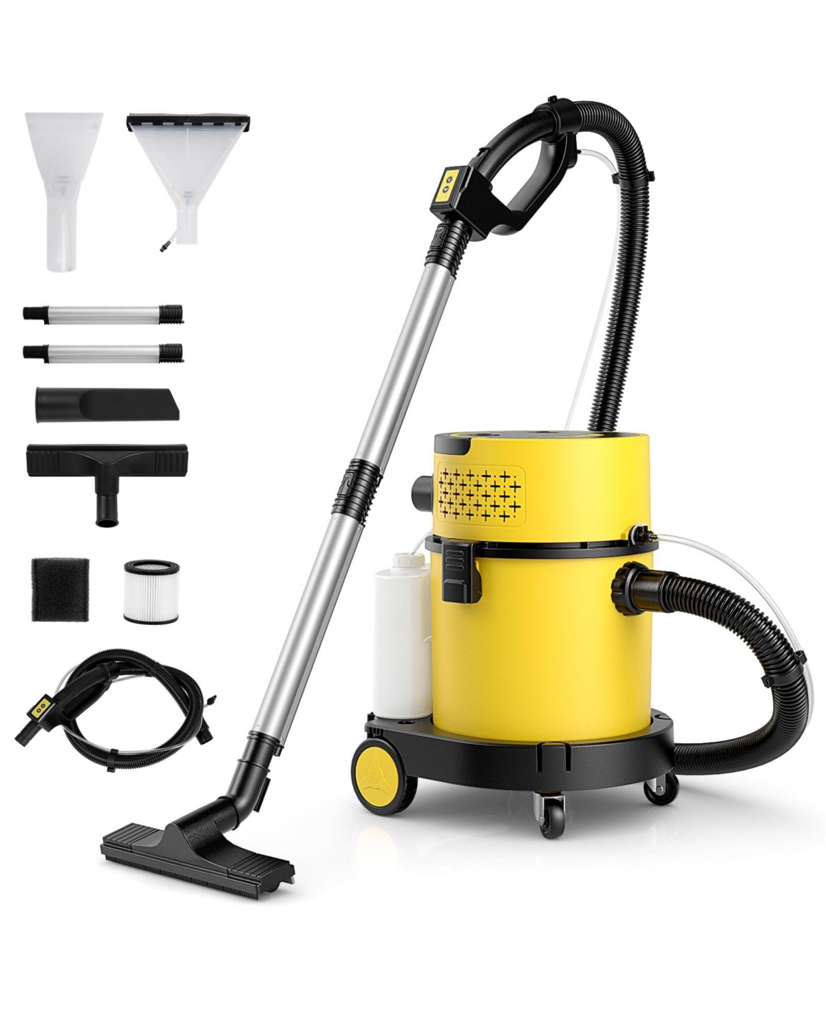Click here for 4-in-1 Portable Wet Dry Vacuum Cleaner - Yellow prices
