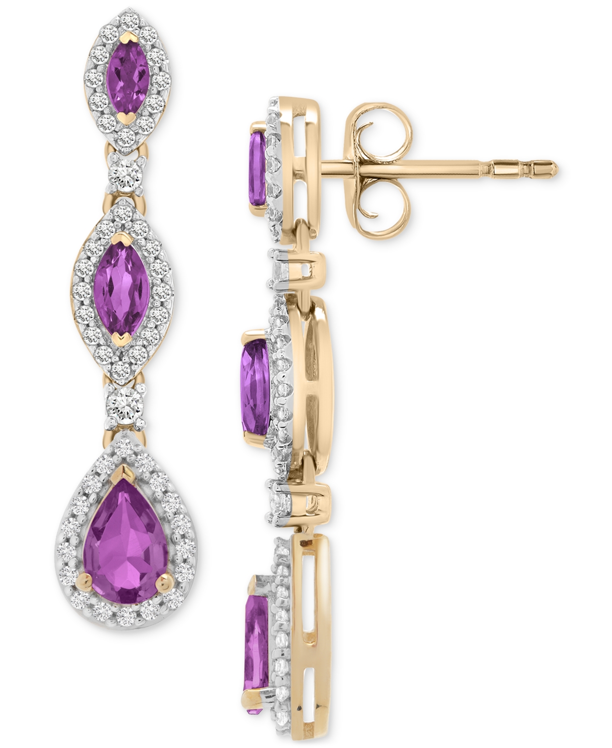 Click here for Amethyst (1-5/8 ct. t.w.) & Diamond (1/2 ct. t.w.)... prices