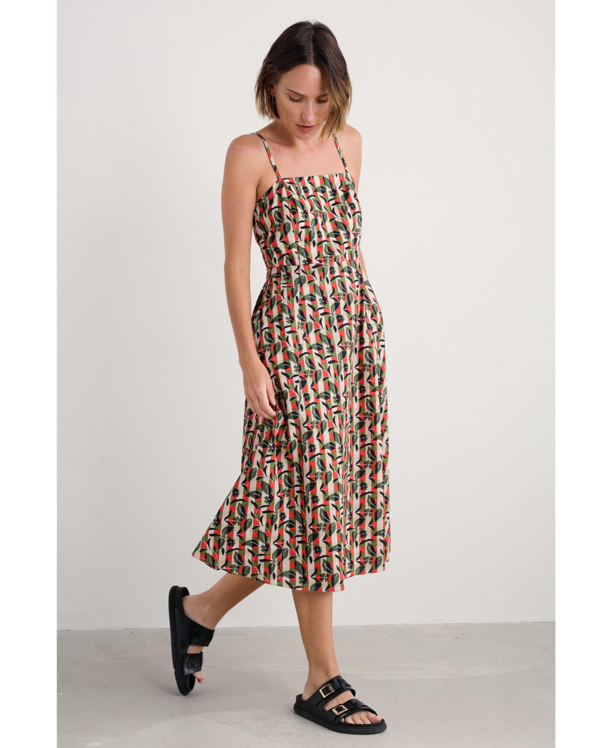 Click here for Seasalt Cornwall Womens Madern Dress - Table flowe... prices