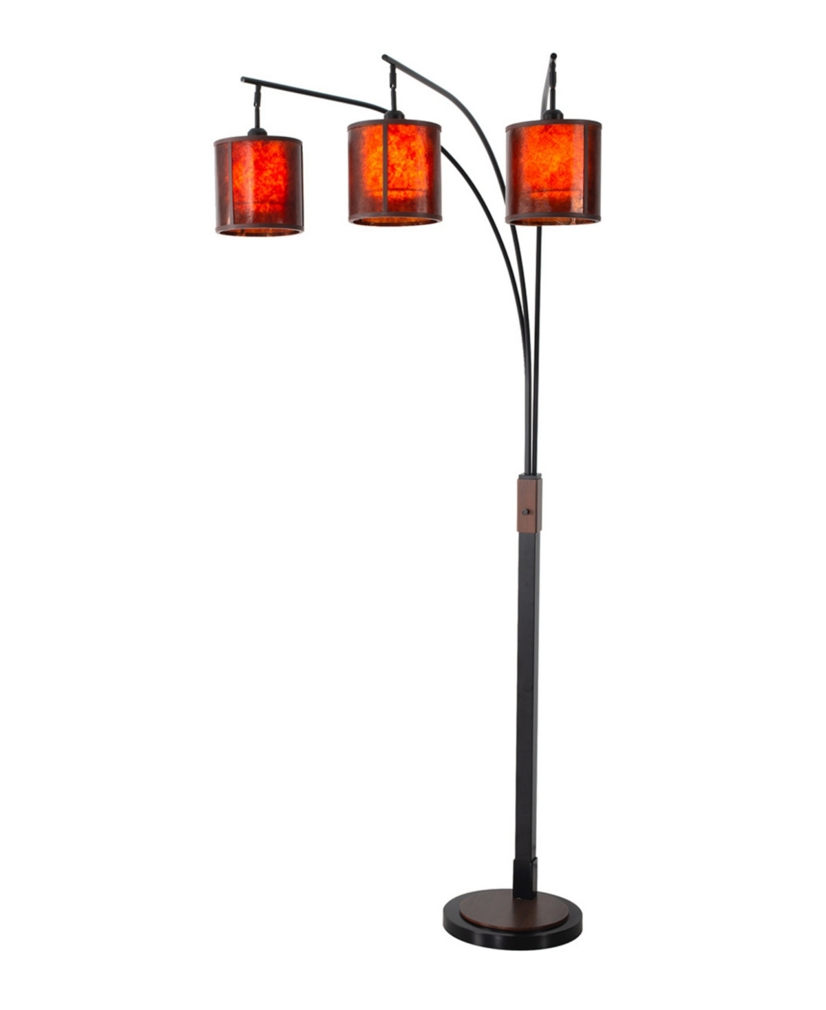 Click here for Nova of California 86 Wood Mica Mineral 3 Light Ar... prices