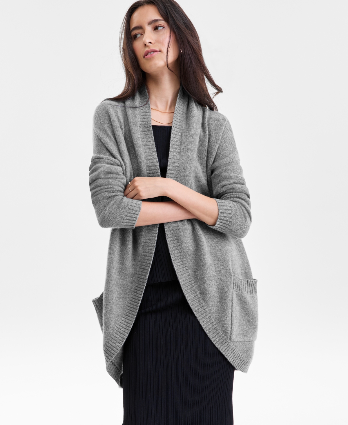 Click here for Charter Club Womens 100 Cashmere Cocoon Cardigan... prices