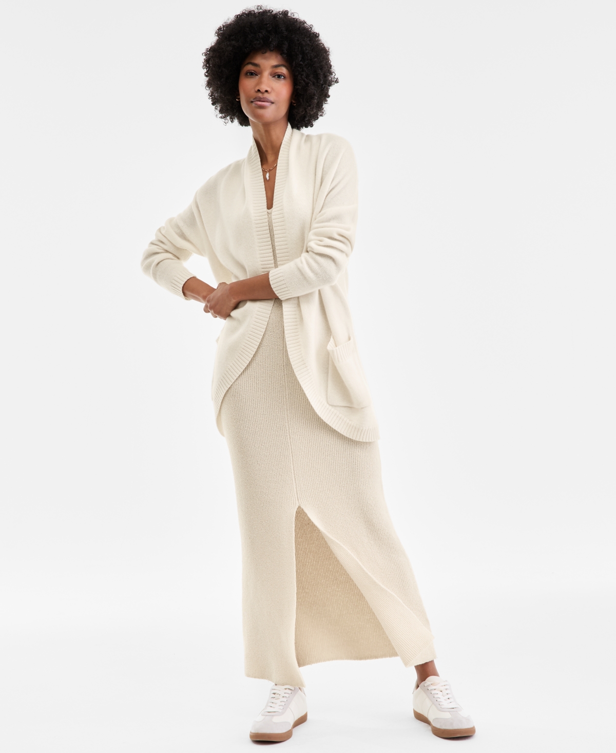 Click here for Charter Club Womens 100 Cashmere Cocoon Cardigan... prices