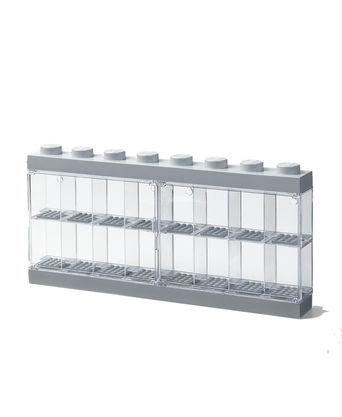 Click here for Lego Minifigure 16 Compartment Display Case | Grey prices