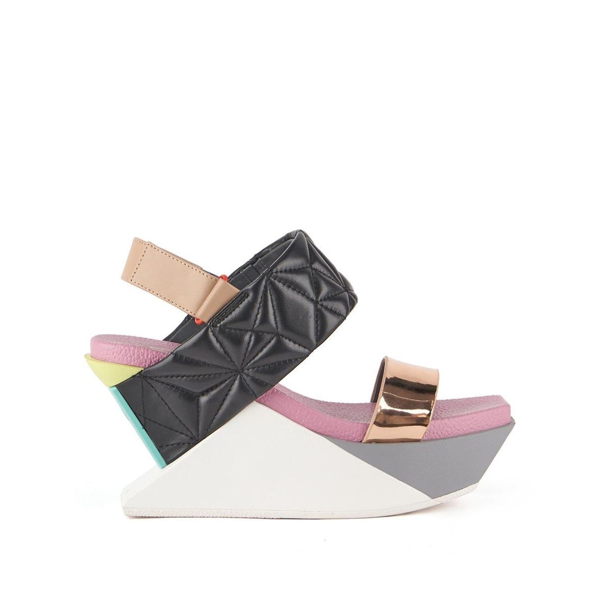 Click here for United Nude Womens Delta Wedge Puffy - Timeless mi... prices