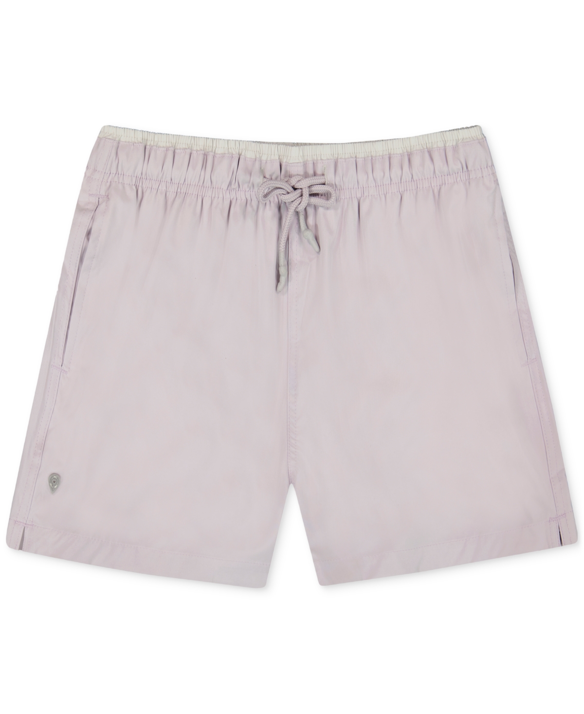 Click here for Sunset x Vine Mens Solid Woven Swim Trunks - Lilac prices