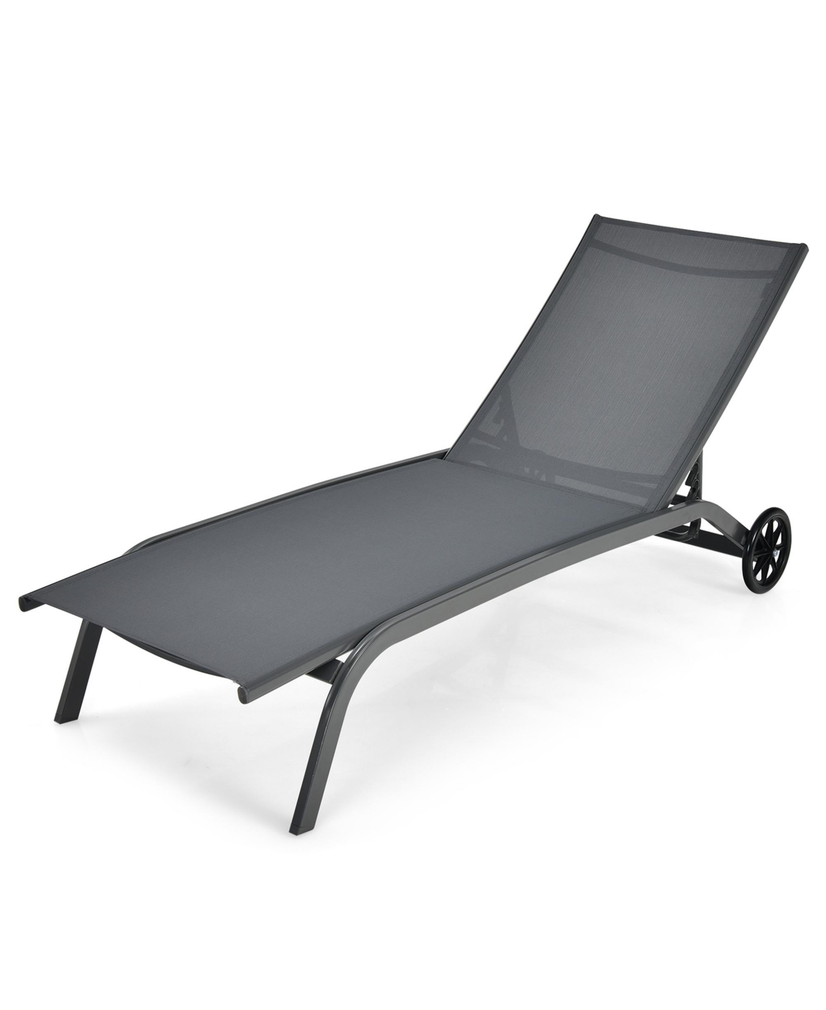 Click here for Gymax Outdoor Chaise Lounge Chair Adjustable Patio... prices