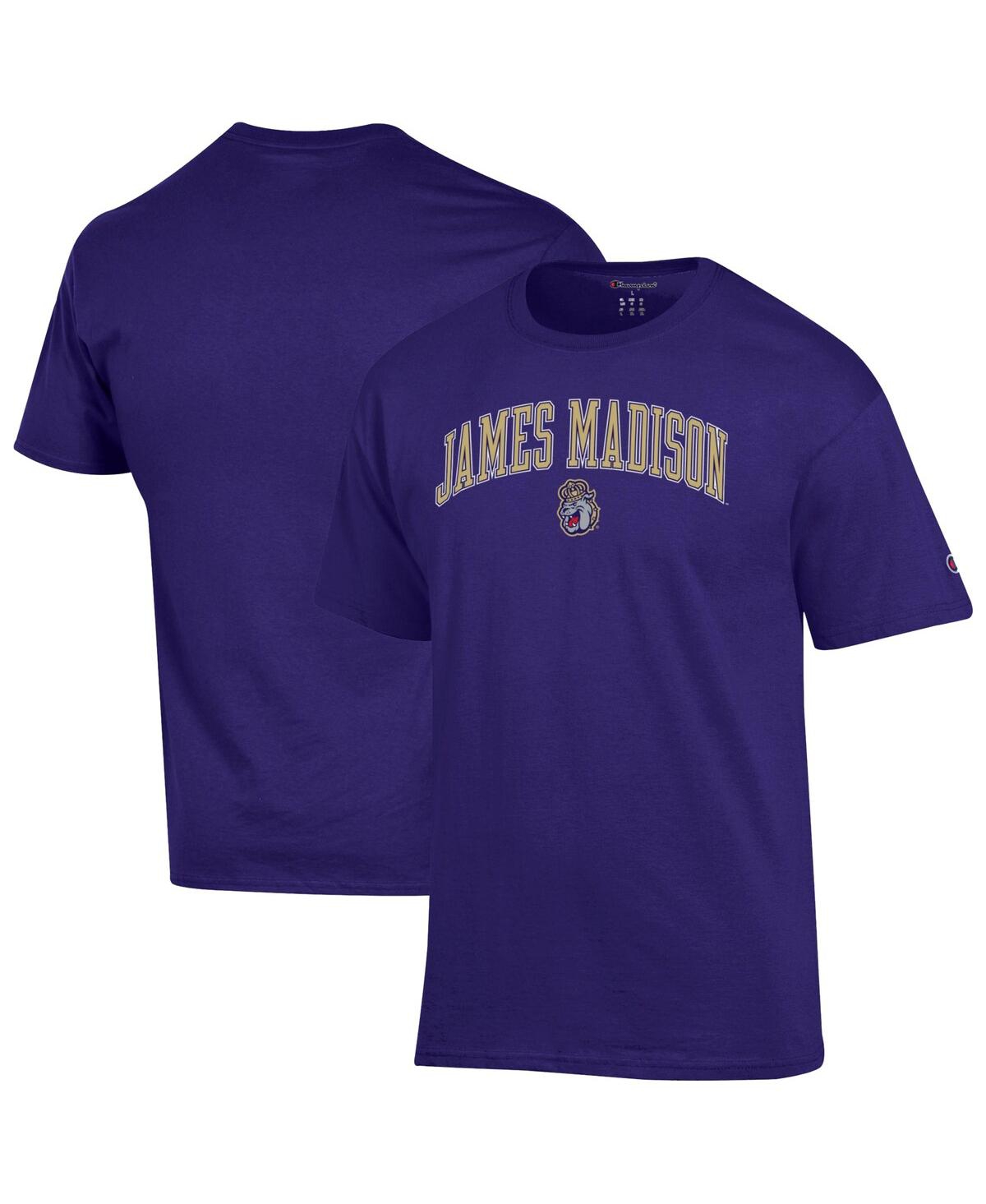 Click here for Champion Mens Purple James Madison Dukes Arch Over... prices