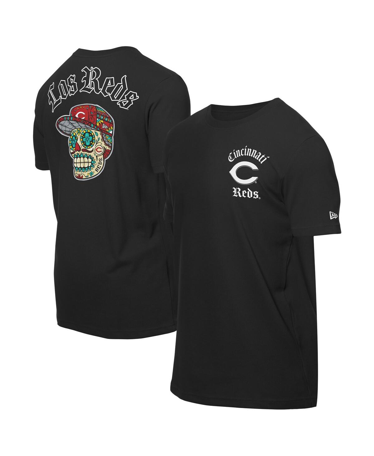 Click here for New Era Mens Black Cincinnati Reds Sugar Skulls T-... prices