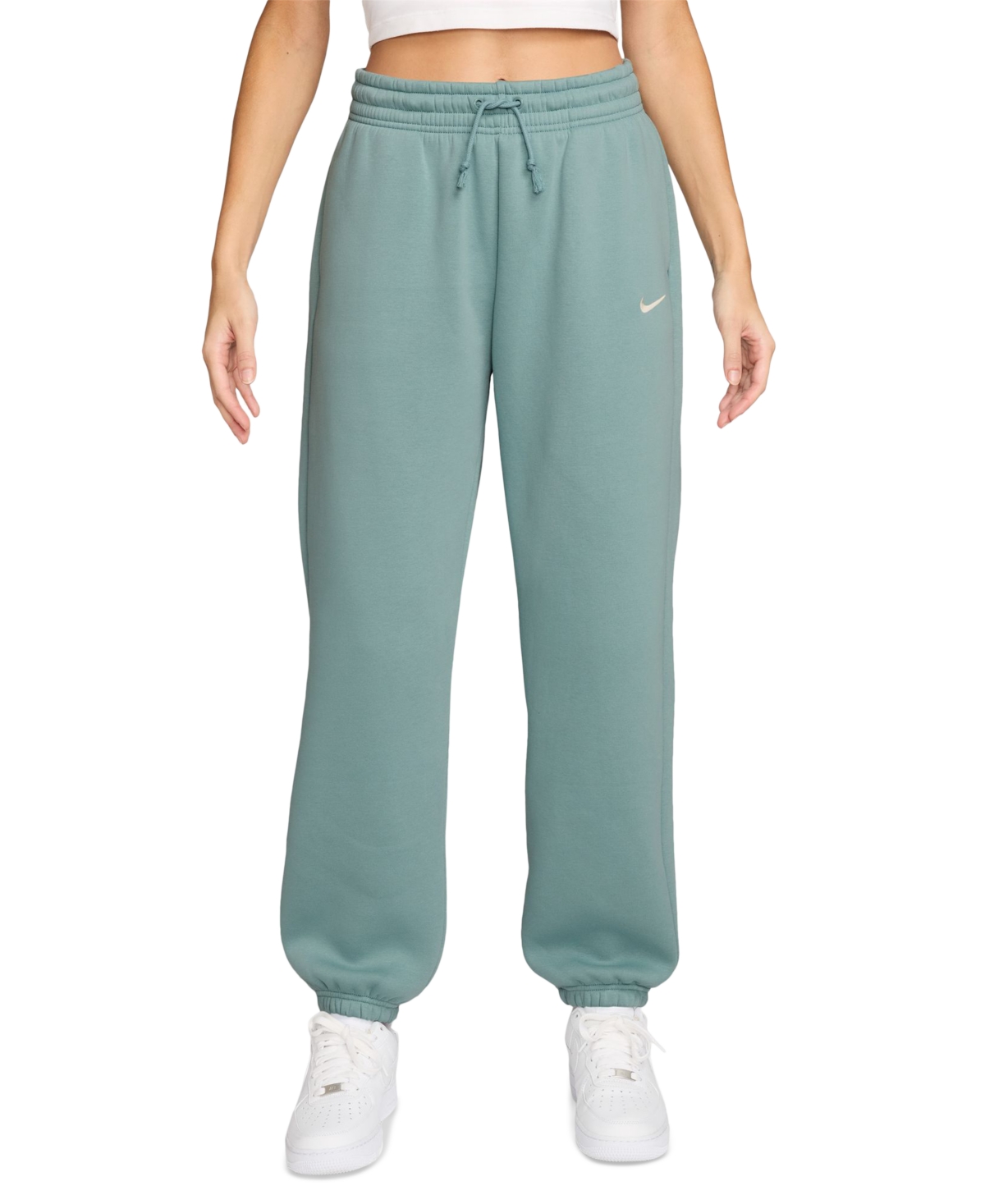 Click here for Nike Sportswear Womens Phoenix Fleece High-Rise Ov... prices