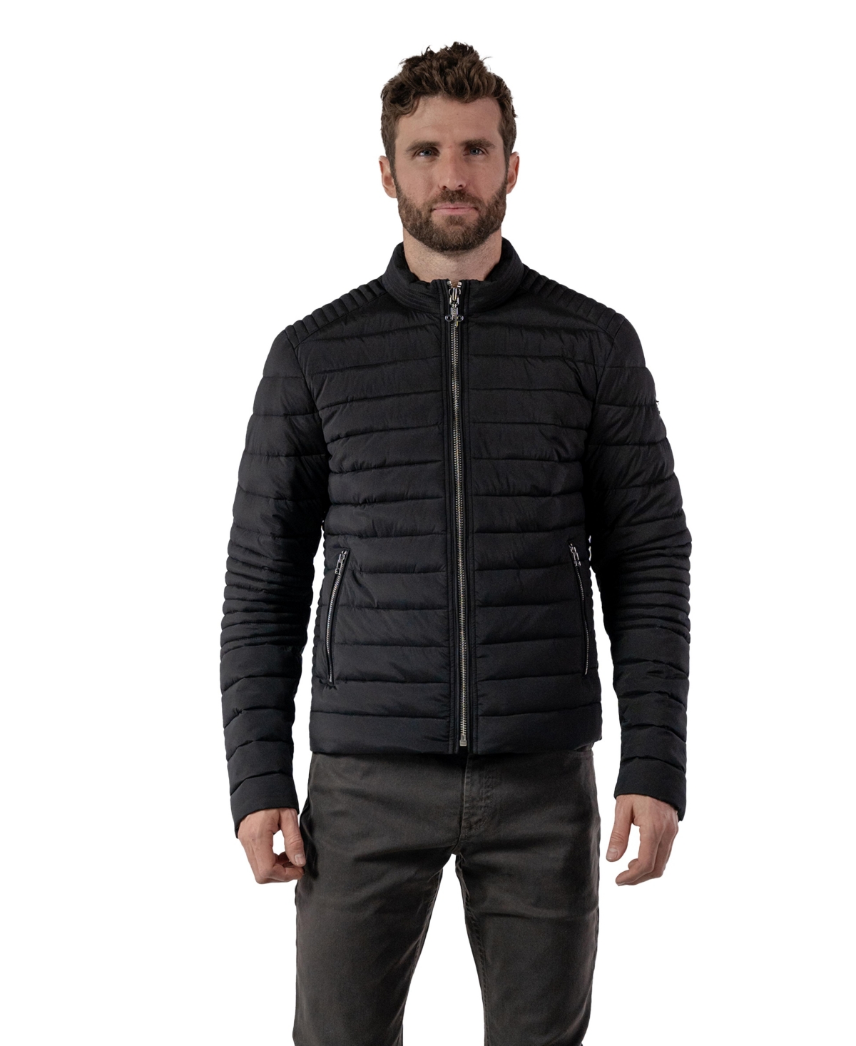 Click here for Woodpecker Mens Moto Jacket - Black prices