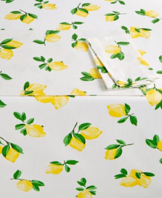 kate spade new york Make Lemonade Table Linens Collection - Macy's