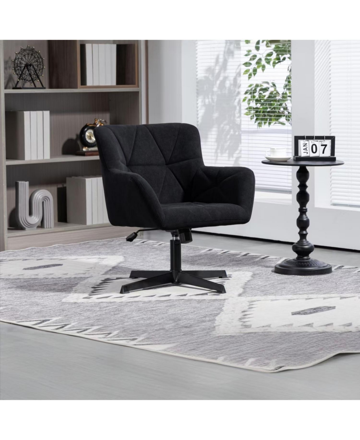 Click here for Streamdale Modern Velvet Desk/Office Chair  Metal... prices