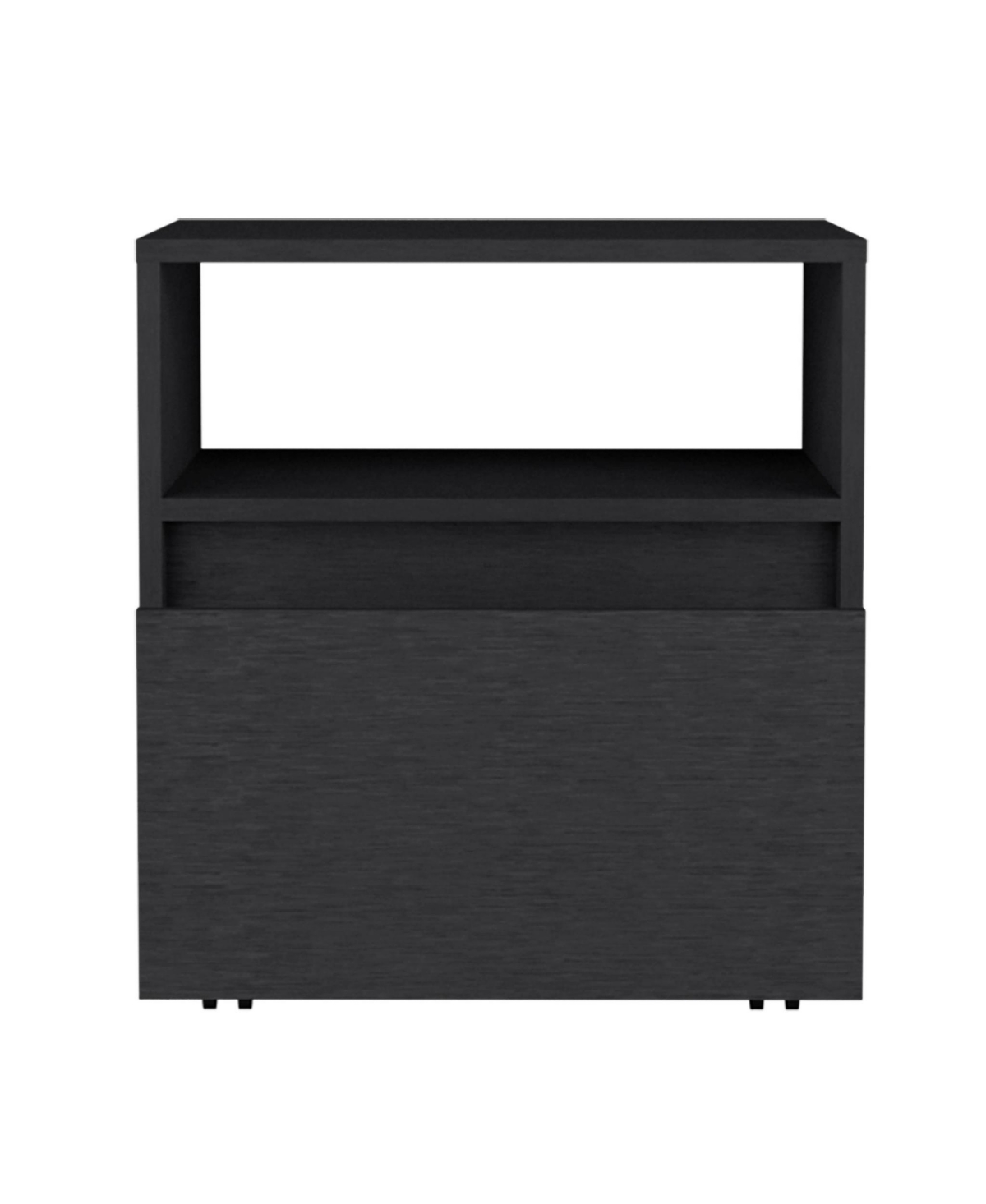 Click here for Stylish One Drawer Faux Wood Nightstand for Small... prices