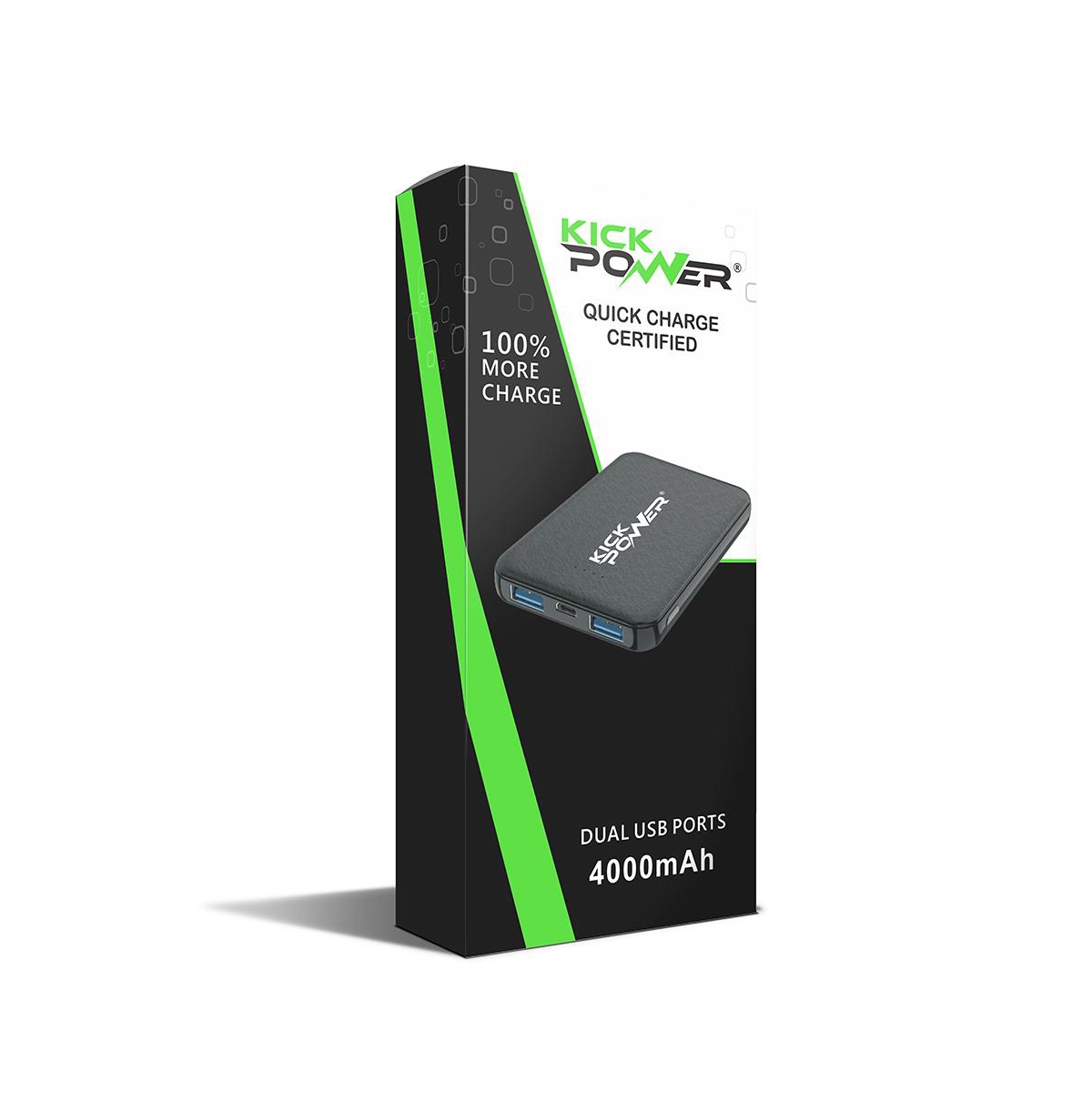 Click here for KickPOWER -Power Bank 4 000 mAh prices
