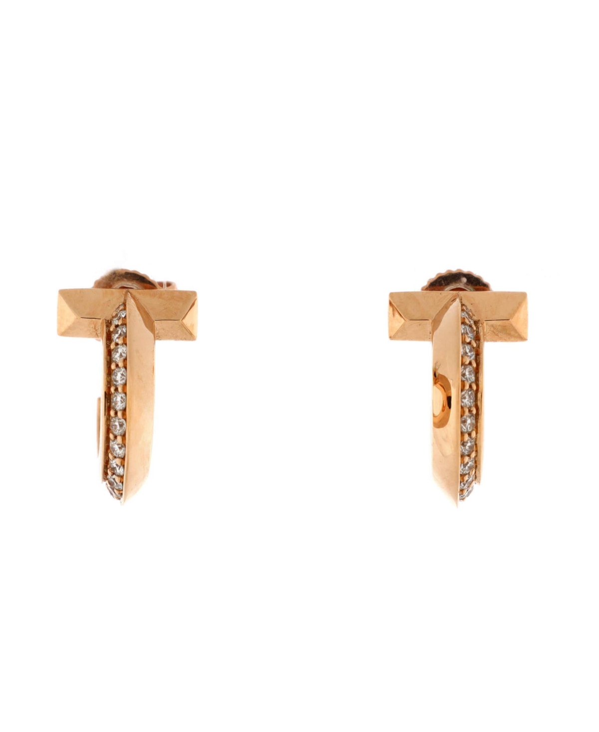 Click here for Pre-Owned Tiffany & Co. Extra Small T1 Hoop Earrin... prices