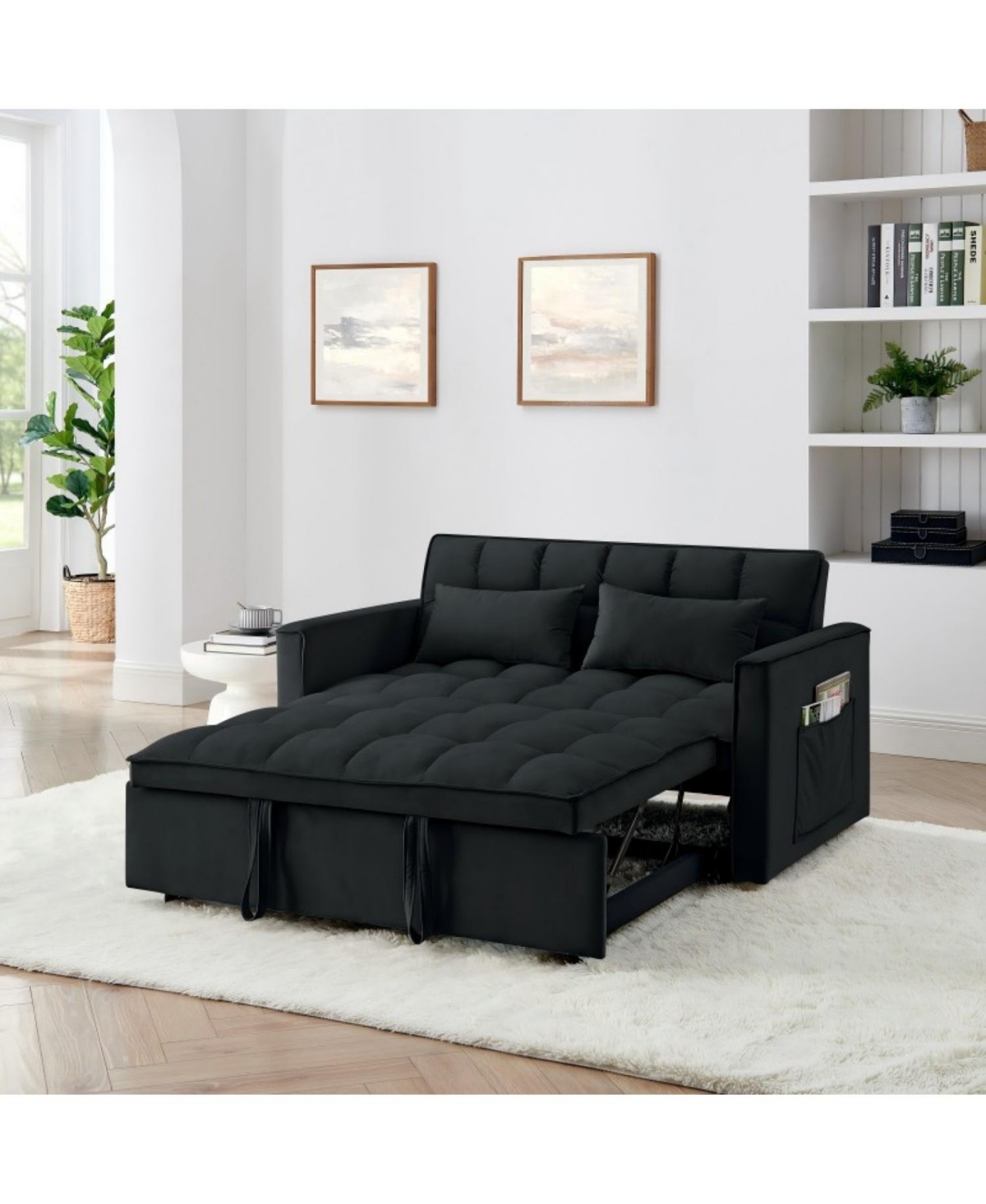 Click here for Streamdale 54.33 inch versatile foldable sofa bed... prices
