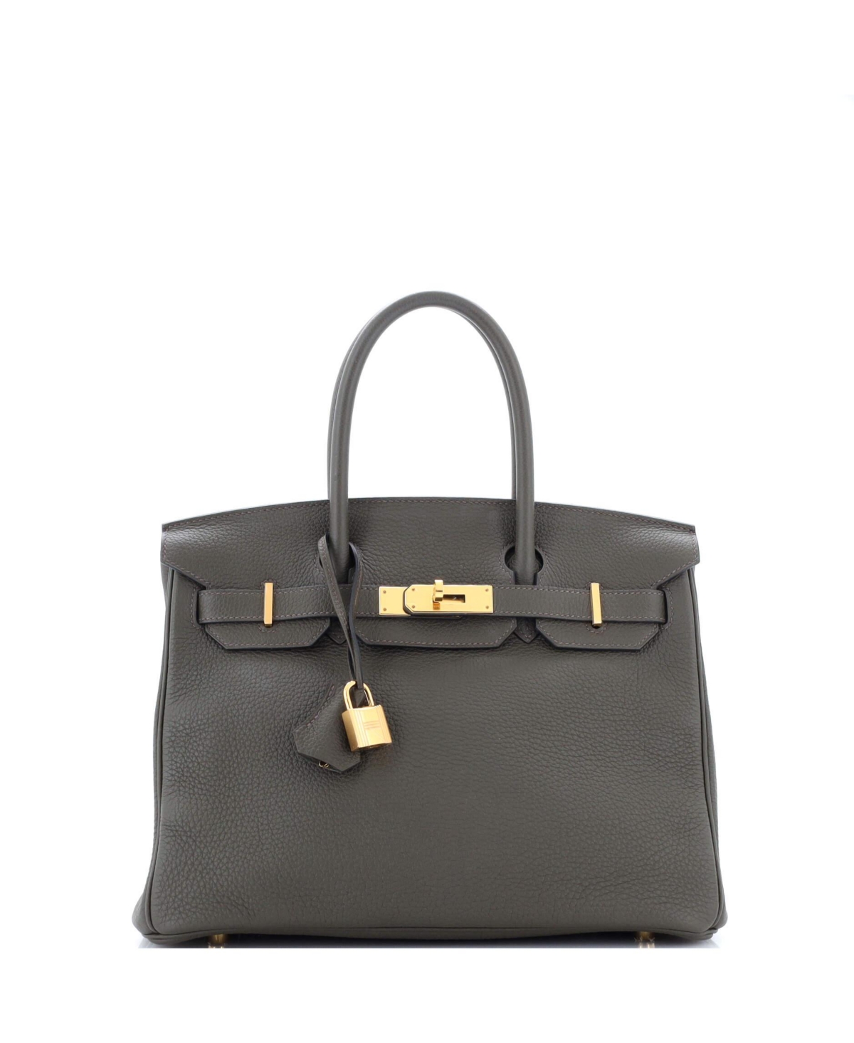 Click here for Pre-Owned Hermes Birkin 30 Handbag Green Togo with... prices