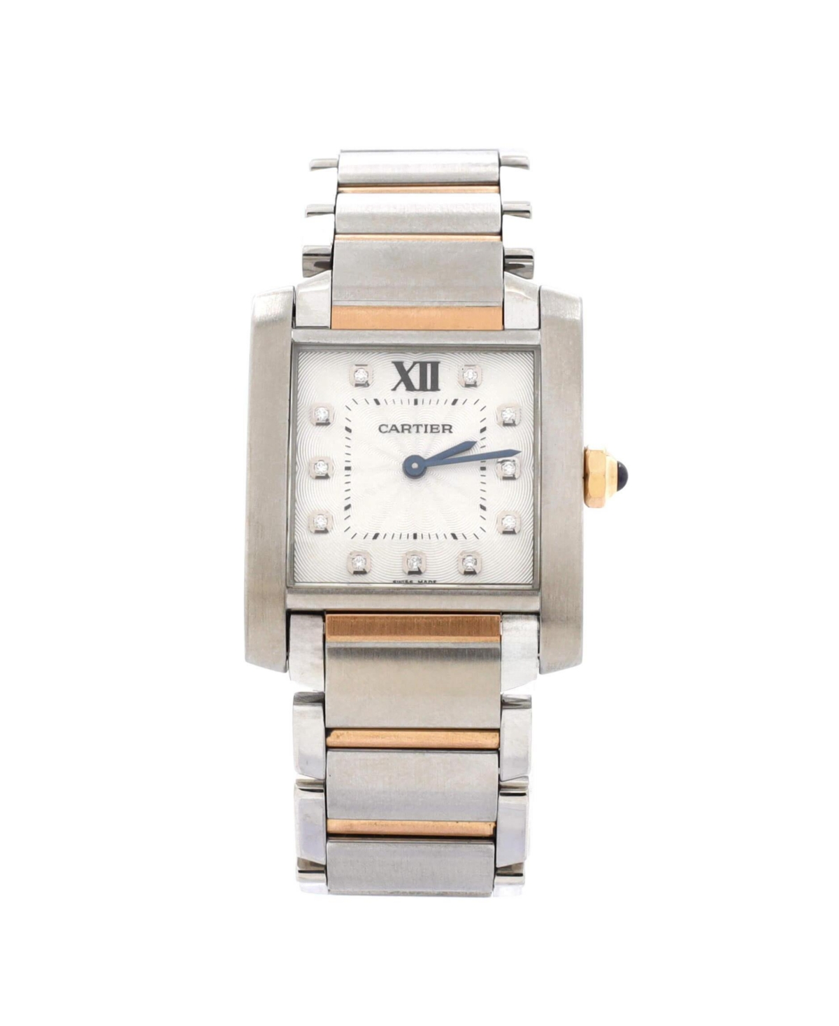 Click here for Pre-Owned Cartier Tank Francaise Quartz Watch in S... prices