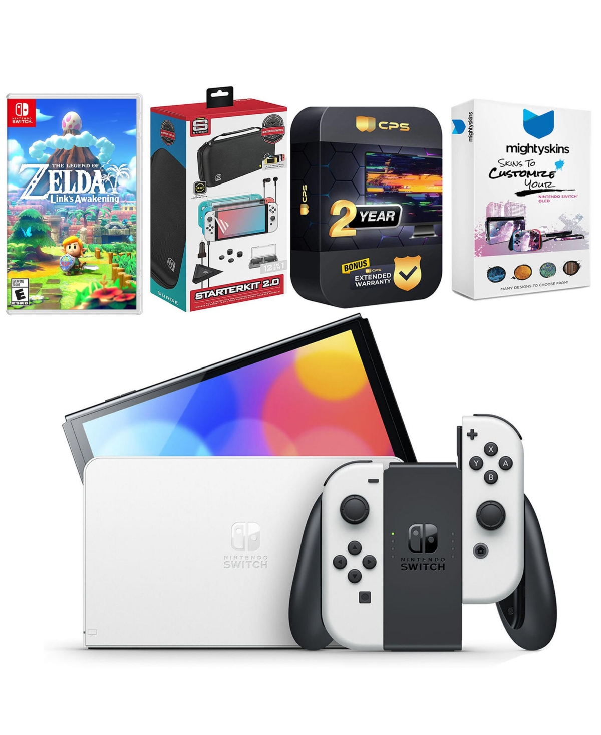 Click here for Nintendo Switch White Oled Console with The Legend... prices