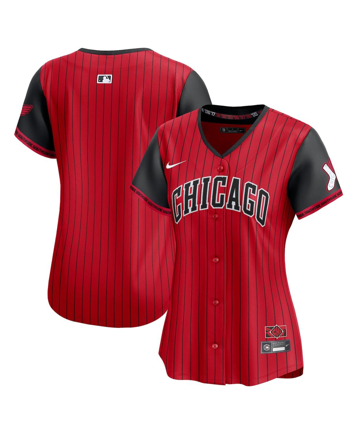 Click here for Nike Womens Red/Black Chicago White Sox 2025 City... prices
