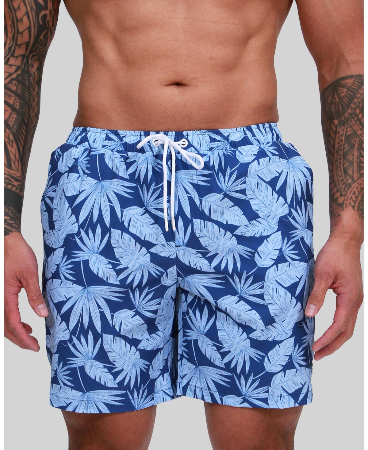 Click here for Mosmann Australia Mens Congo Swim Shorts - Blue prices