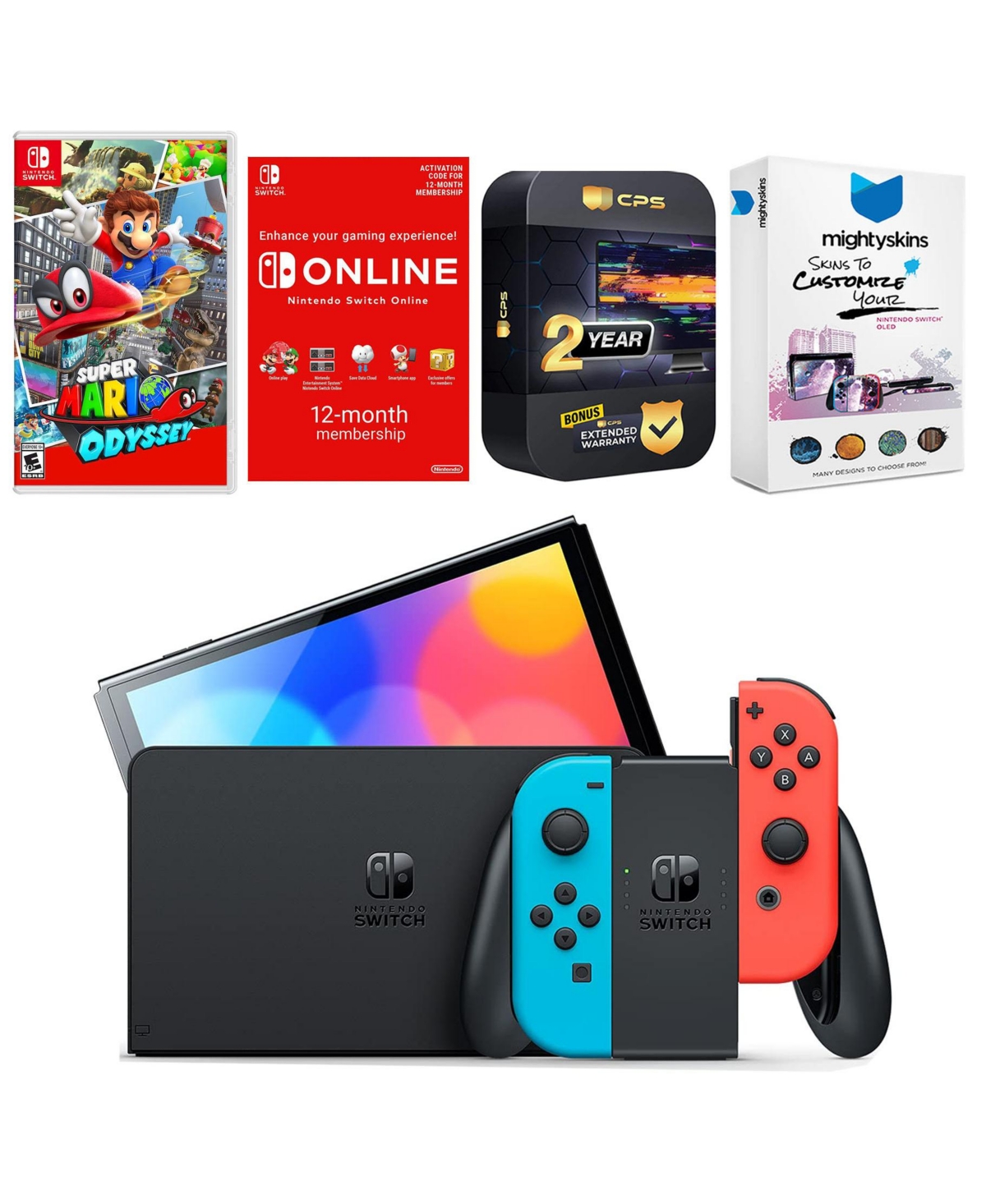 Click here for Nintendo Switch Neon Red & Blue Oled Console with... prices