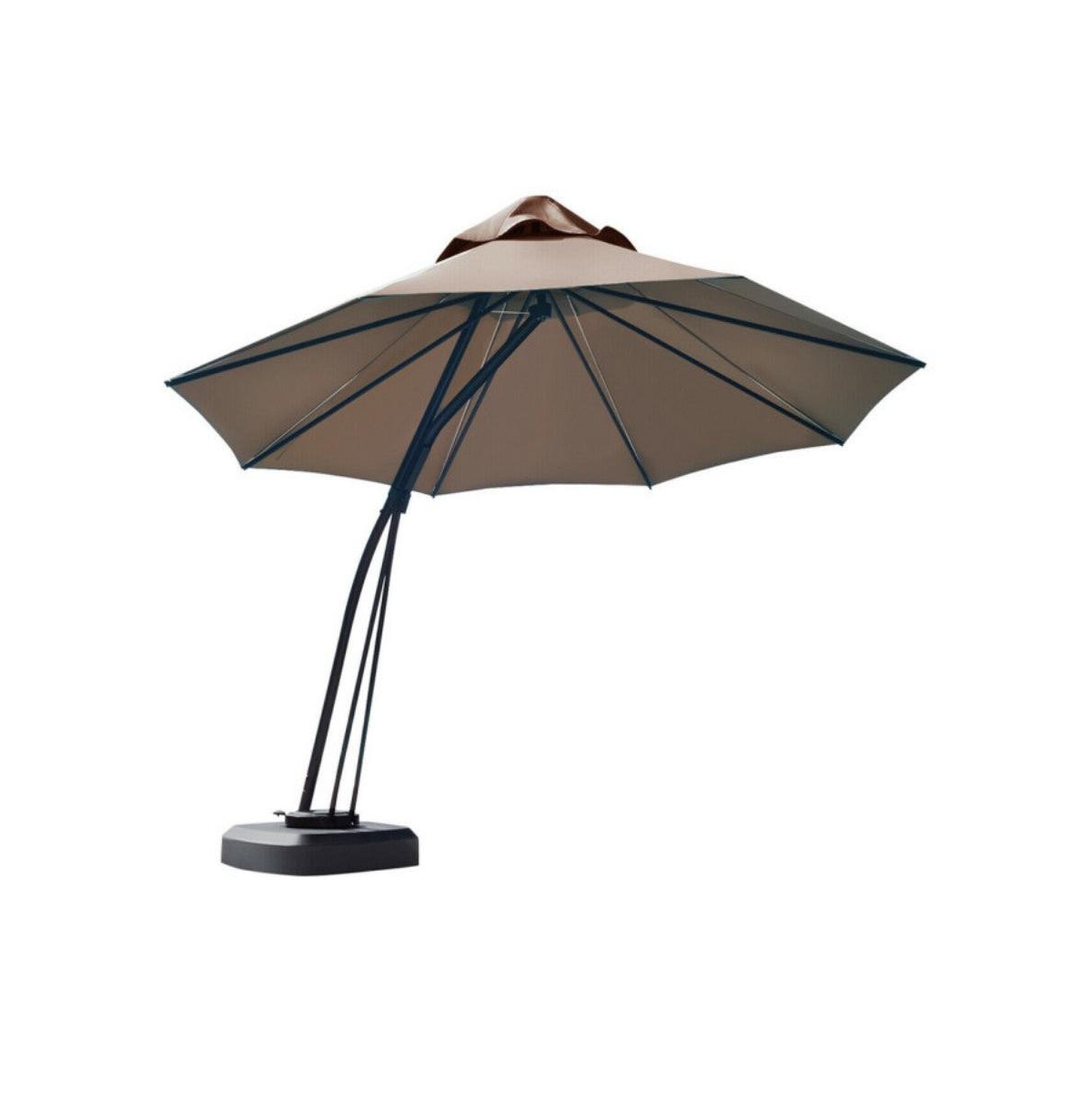 Click here for 11 Feet Outdoor Cantilever Hanging Umbrella with B... prices