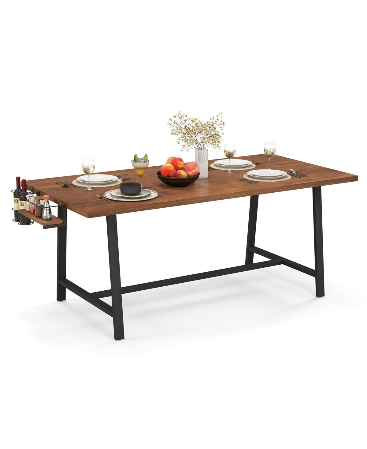 Click here for 72 Inch Dining Table Rectangular Kitchen Table wit... prices