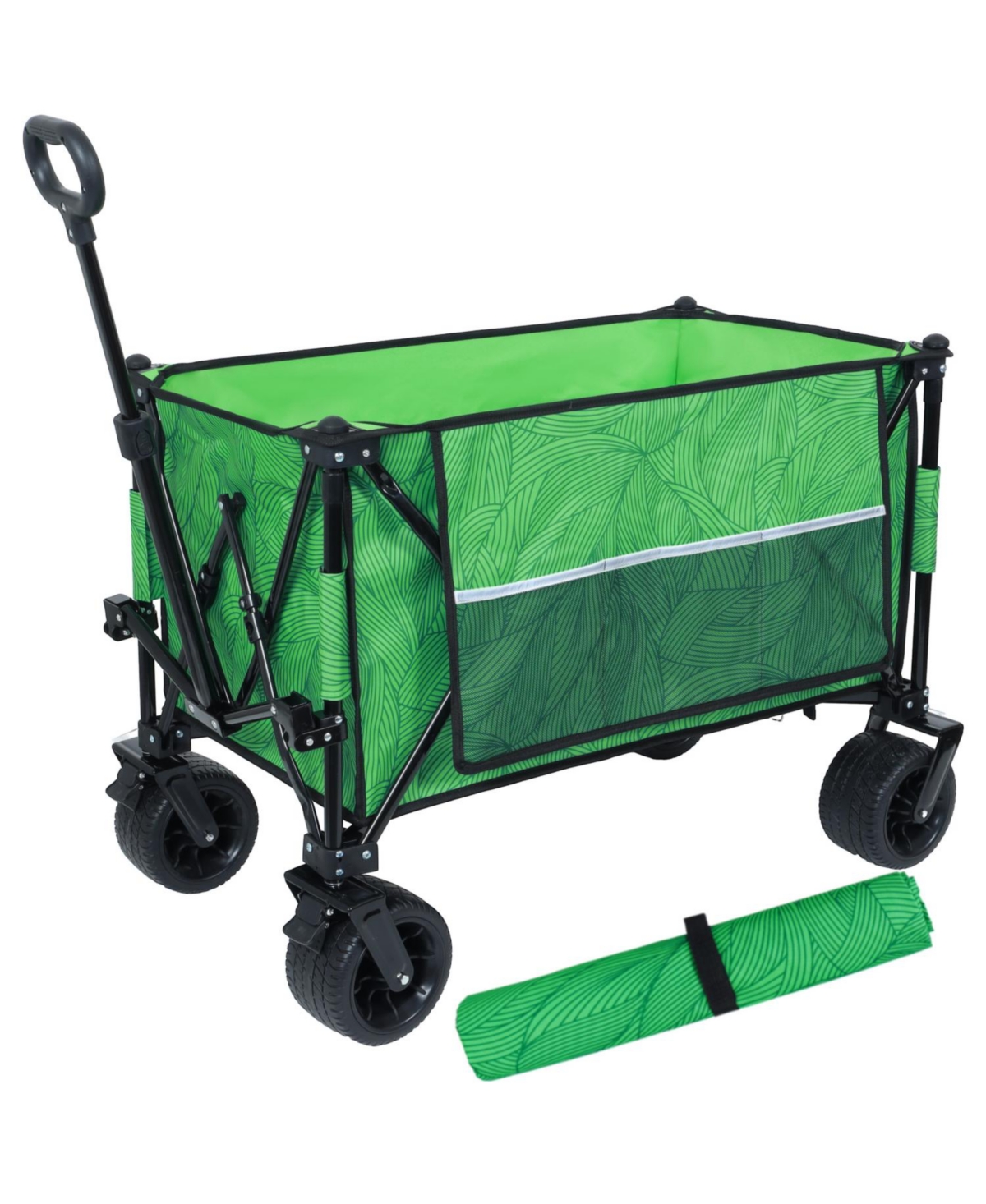 Click here for Heavy-Duty Folding Wagon Cart - All-Terrain  Green... prices