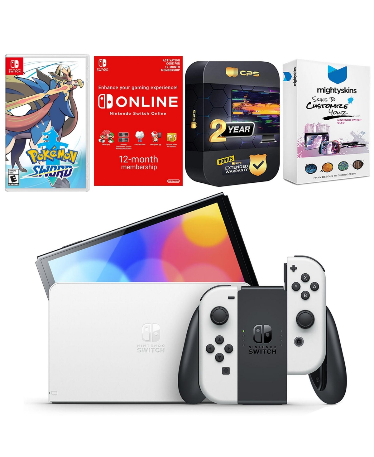 Click here for Nintendo Switch White Oled Console with Pokemon Sw... prices