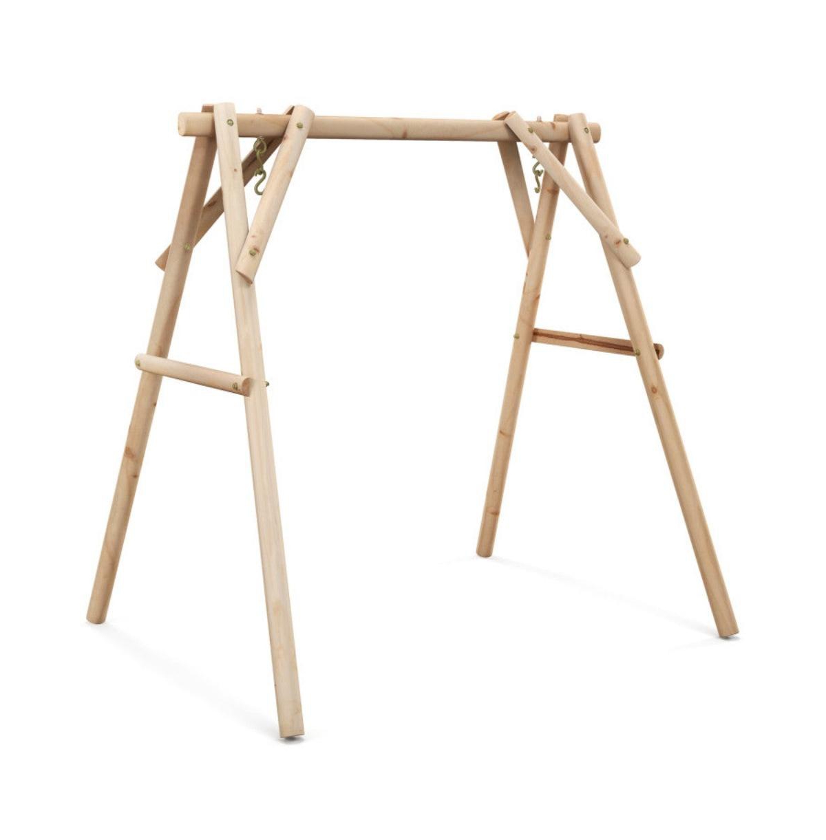 Click here for Heavy Duty Wooden Porch Swing Frame with Reinforce... prices