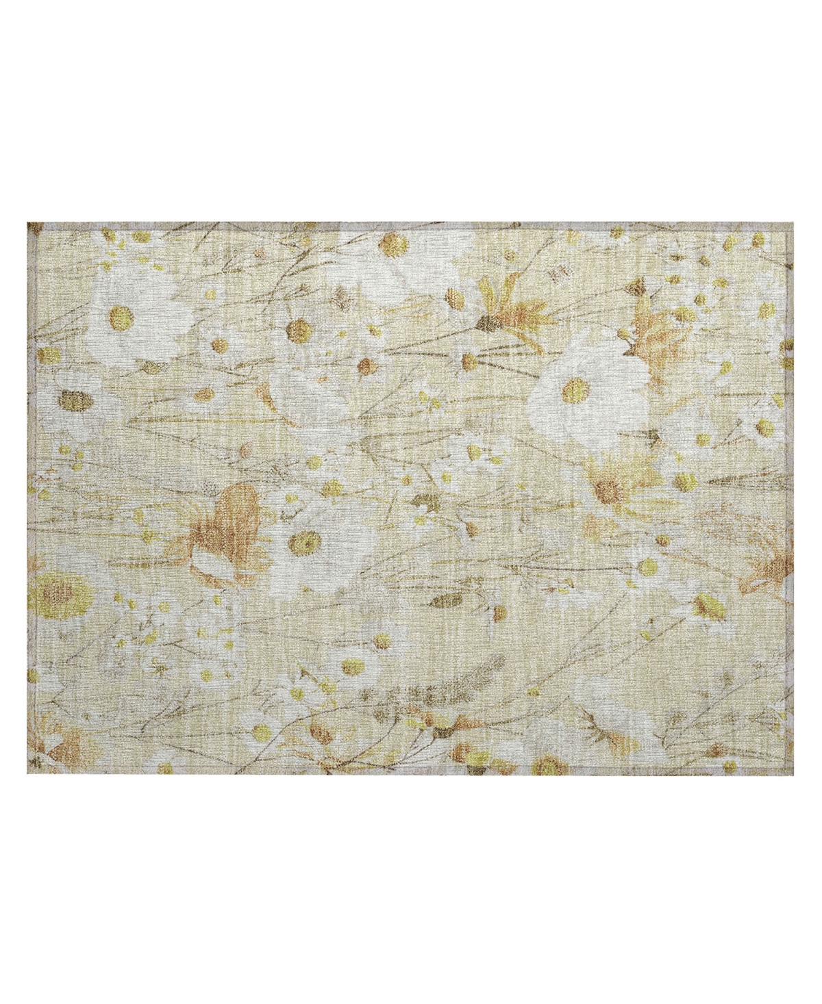 Click here for Addison Chantille ACN1505 18x26 Area Rug - Wheat prices
