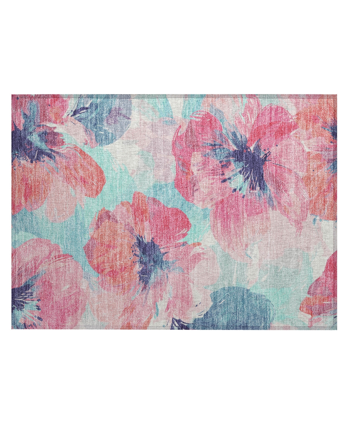 Click here for Addison Chantille ACN1555 18x26 Area Rug - Pink prices