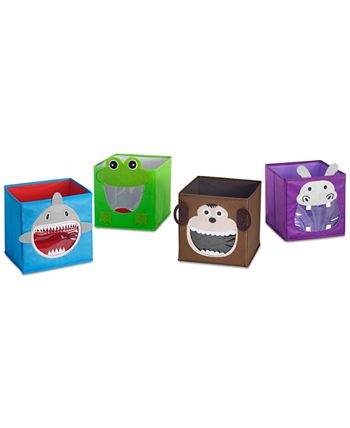 Whitmor Kids Hippo Collapsible Cube - Macy's
