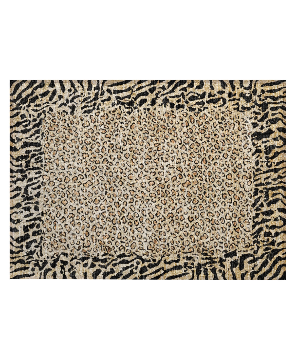 Click here for Addison Chantille ACN1230 18x26 Area Rug - Gold prices