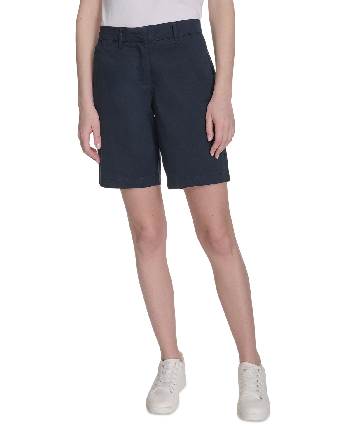 Click here for Nautica Jeans Womens Riviera Solid Shorts - Night... prices