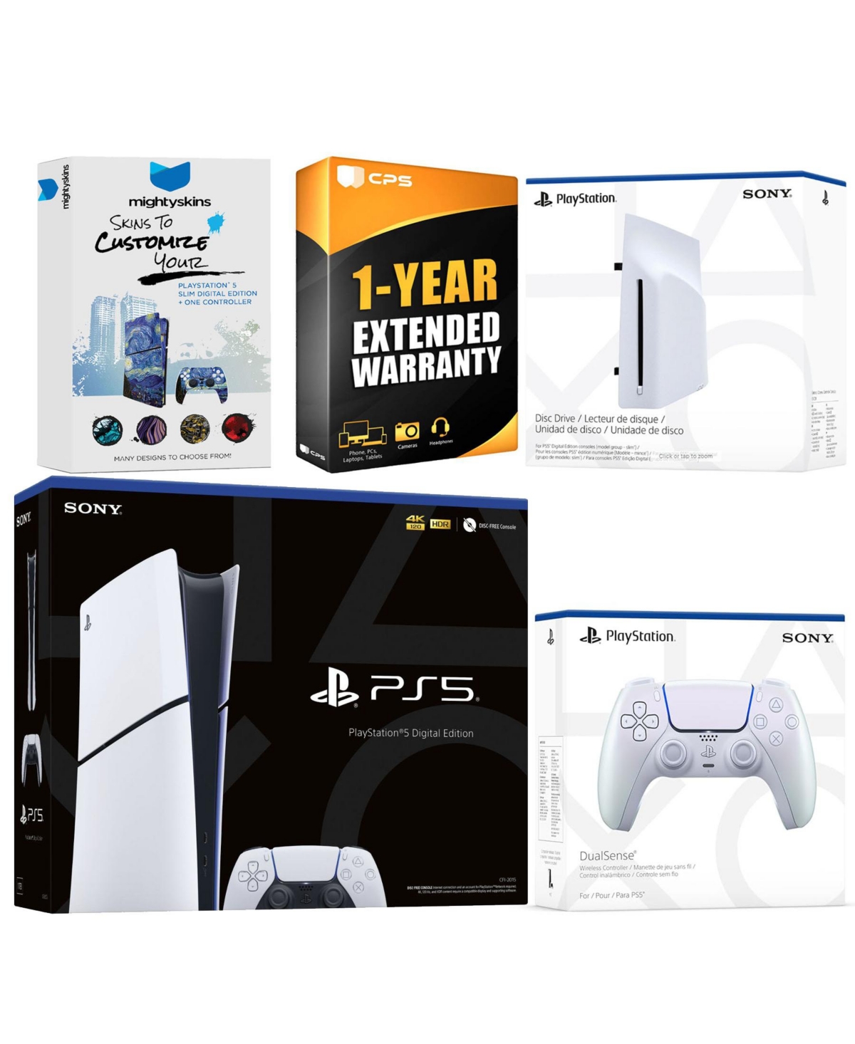Click here for Sony PlayStation 5 Slim Digital Bundle with Disc D... prices