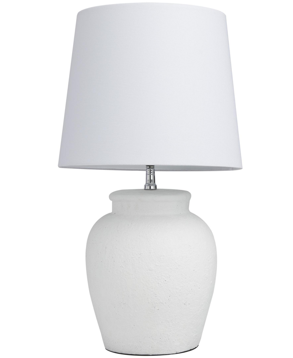 Click here for Rosemary Lane 24 Cement Modern Table Lamp - White prices