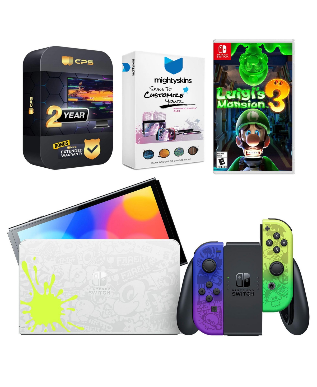 Click here for Nintendo Switch Oled Console Splatoon 3 Special Ed... prices