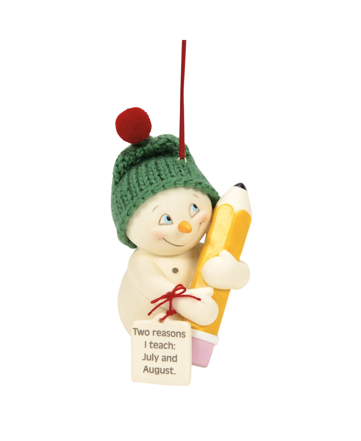 Click here for Department 56 Two Reasons I Teach Ornament - Ivory prices