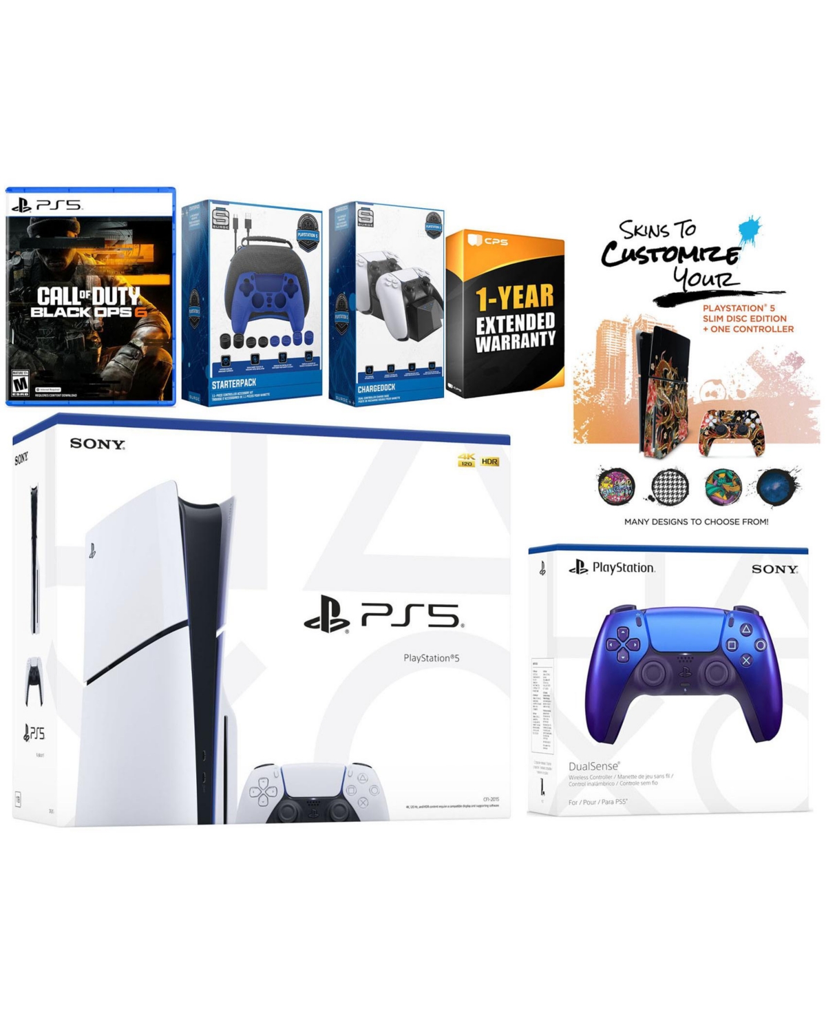 Click here for Sony Playstation 5 Slim Disc with Call of Duty: Op... prices