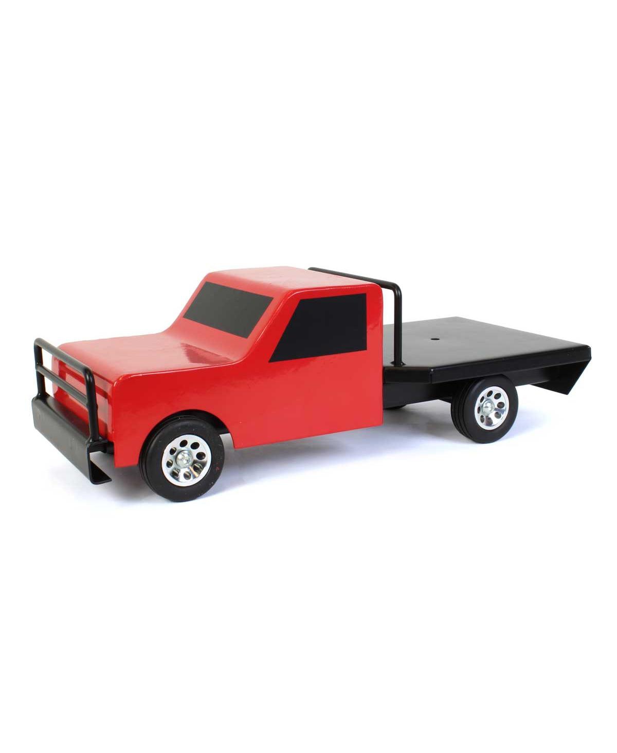 Click here for Little Buster Toys 1/16th Metal Red Flatbed Farm T... prices