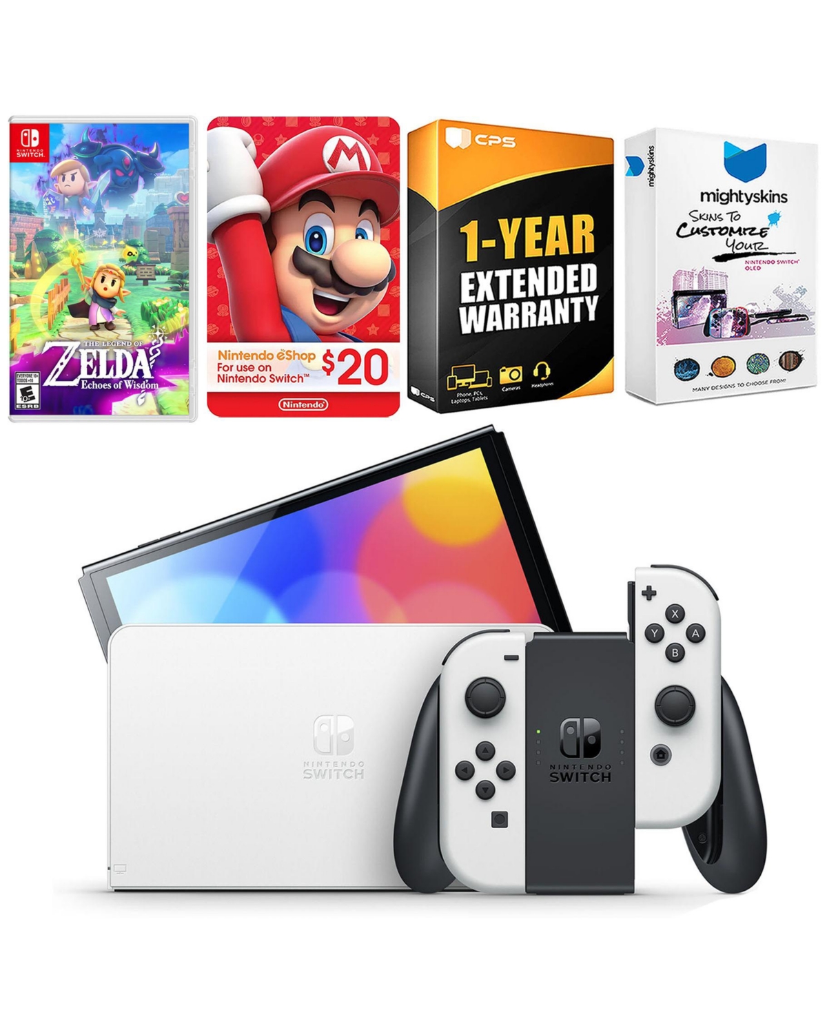 Click here for Nintendo Switch White Oled Console with The Legend... prices