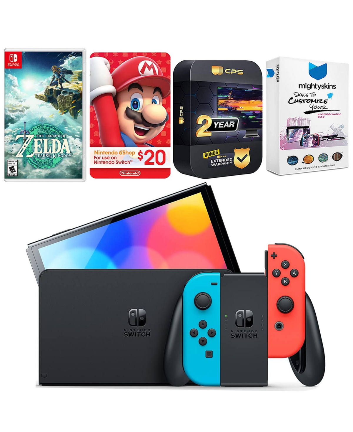 Click here for Nintendo Switch Neon Red & Blue Oled Console with... prices