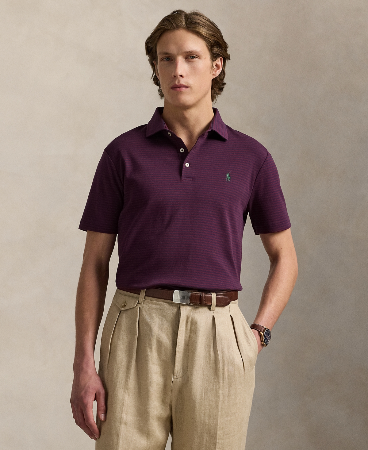 Click here for Polo Ralph Lauren Mens Classic-Fit Soft Cotton Pol... prices