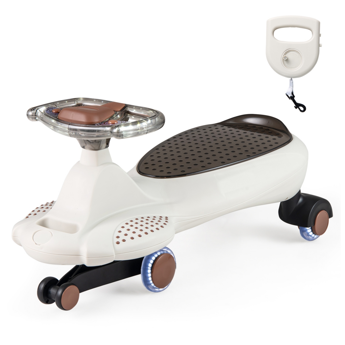 Click here for Wiggle Car with Hauling Rope Ride on Toy with Unde... prices