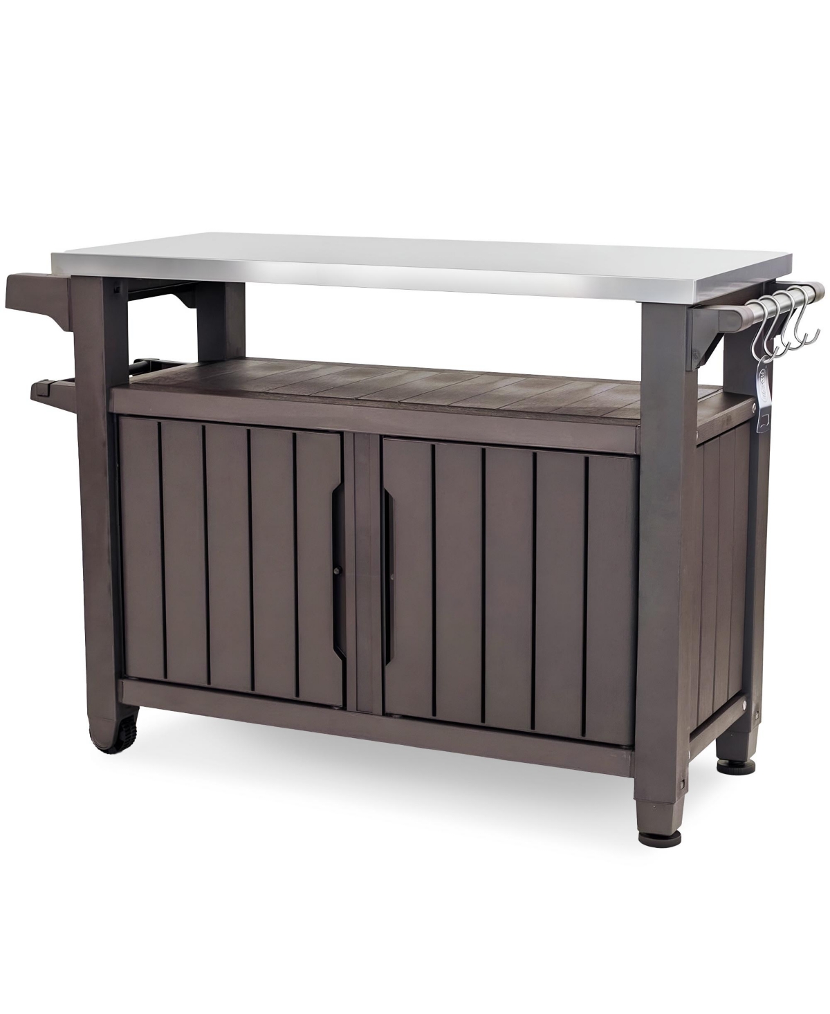 Click here for Keter Unity Xl Outdoor Kitchen Rolling Bar Cart wi... prices