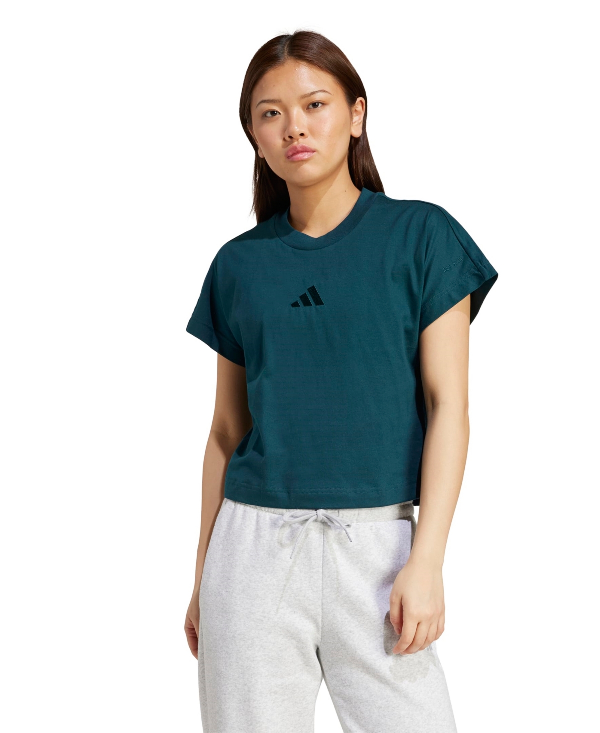 Click here for adidas Womens All Szn Regular T Shirt - Aurora Ivy prices